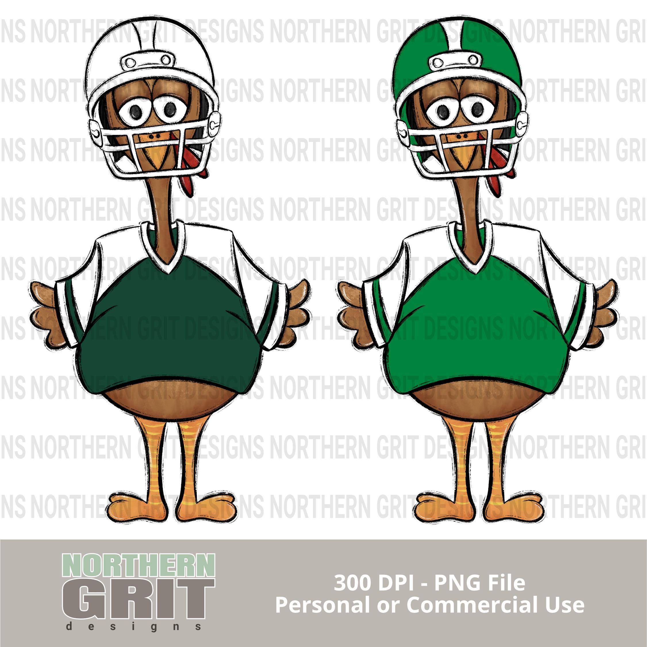 Football Turkey PNG Bundle, Football Turkey Clipart Bundle ...