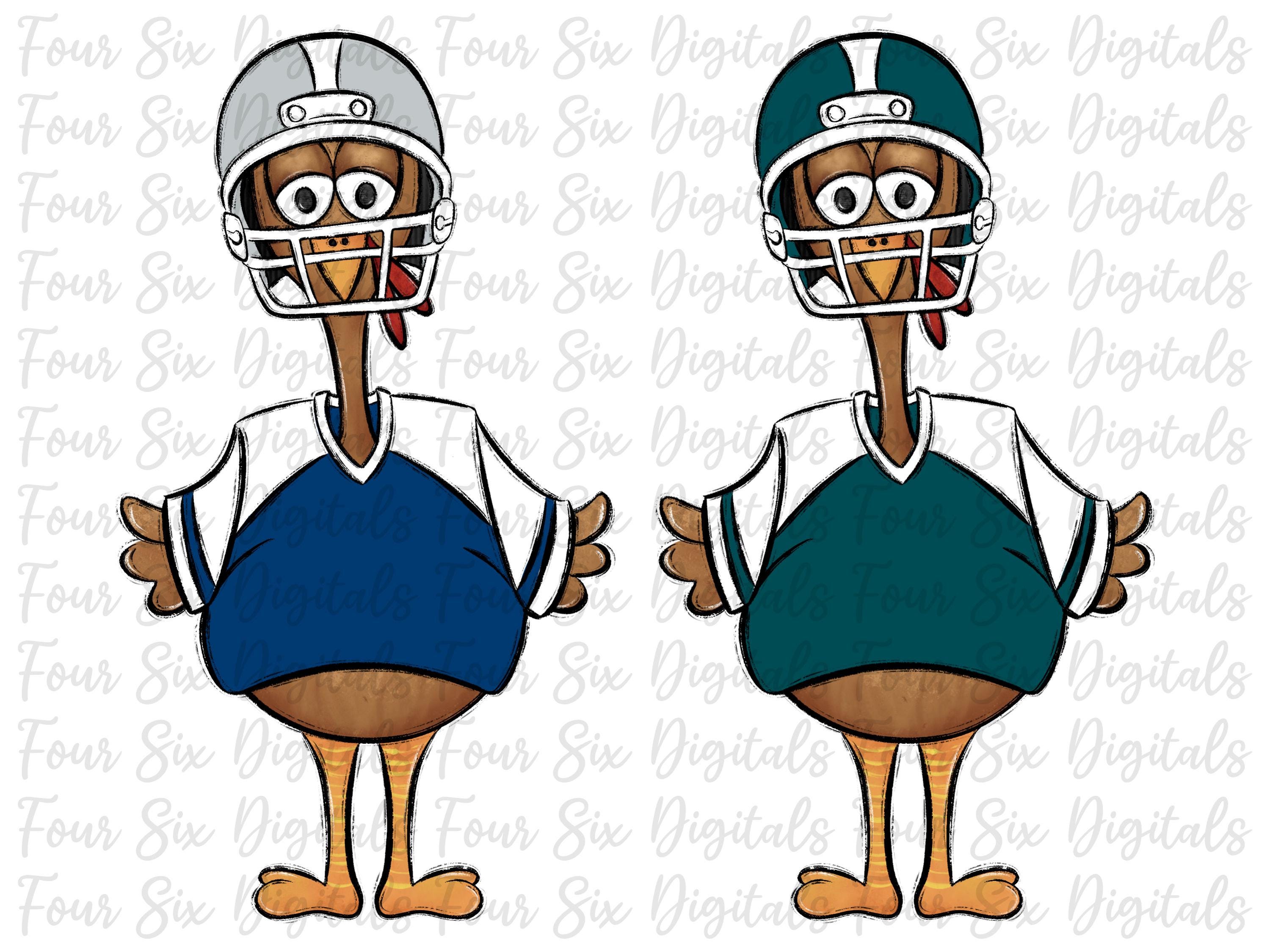 Football Turkey PNG Bundle, Football Turkey Clipart Bundle ...