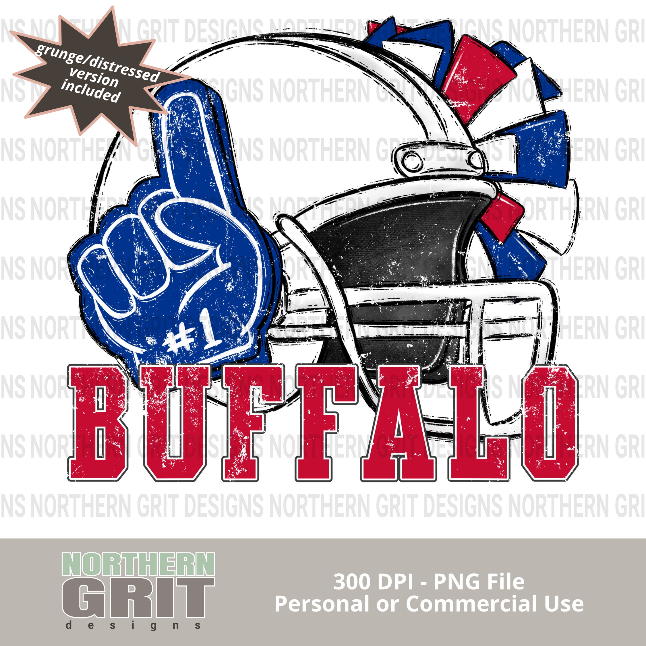 Buffalo Football Fan Png, Football Fan DTF Design, Buffalo Football Png ...