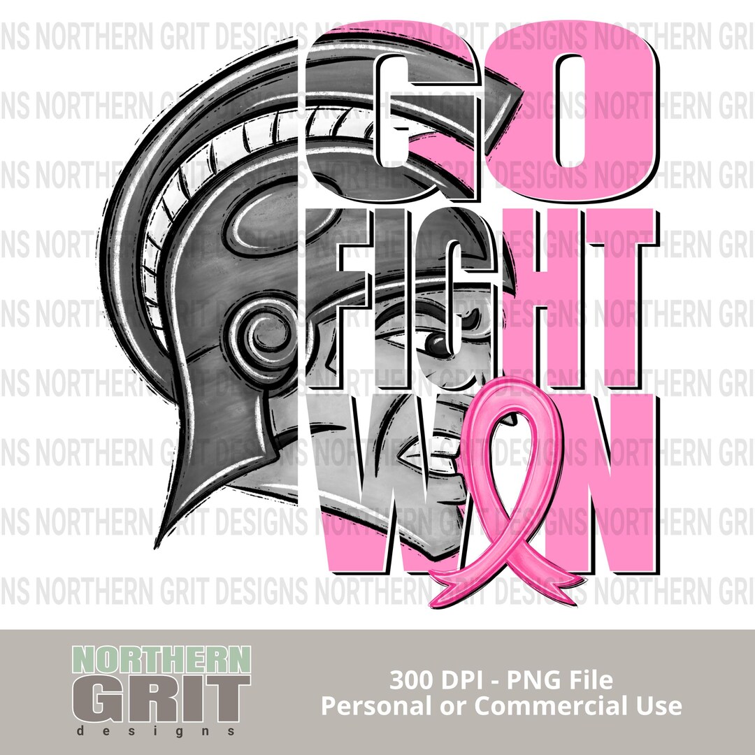 Go Fight Win Trojans Png, Breast Cancer Awareness, Trojans Mascot, Pink ...