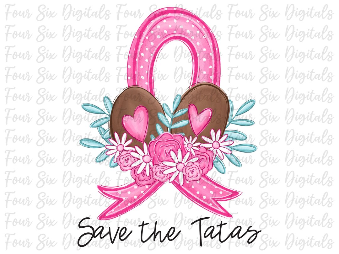 Save the Tatas Png, Breast Cancer Awareness Png, Pink Out, Awareness ...