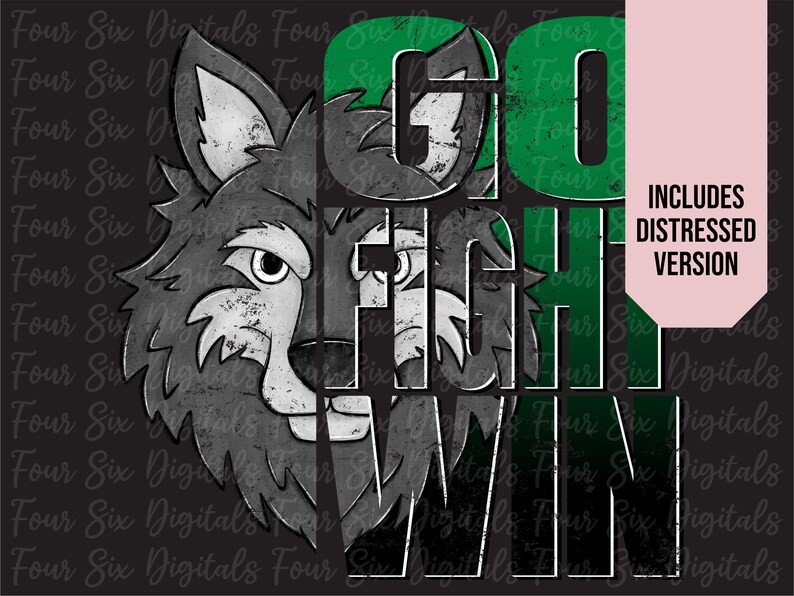 Go Fight Win Wolves Png, Wolves Png, School Spirit, Wolf Mascot ...