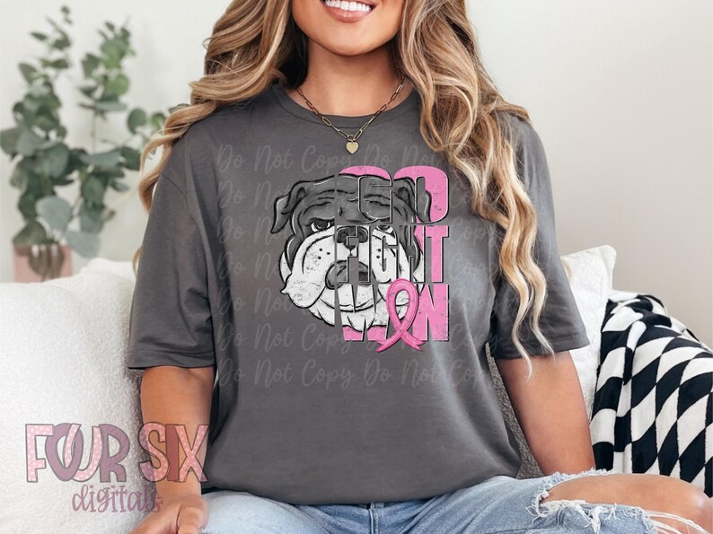 Go Fight Win Bulldogs Png, Breast Cancer Awareness, Bulldogs Mascot ...