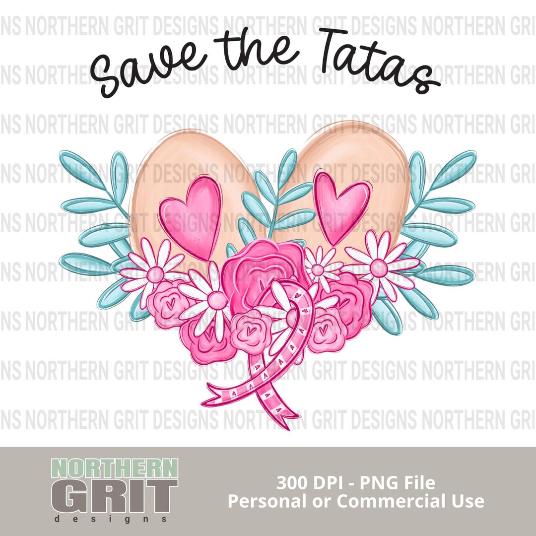 Save the Tatas Png, Breast Cancer Awareness Png, Pink Out, Awareness ...