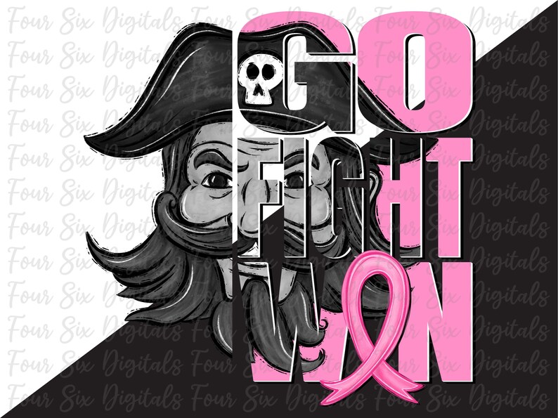 Go Fight Win Pirates Png, Breast Cancer Awareness, Pirates Mascot, Pink ...