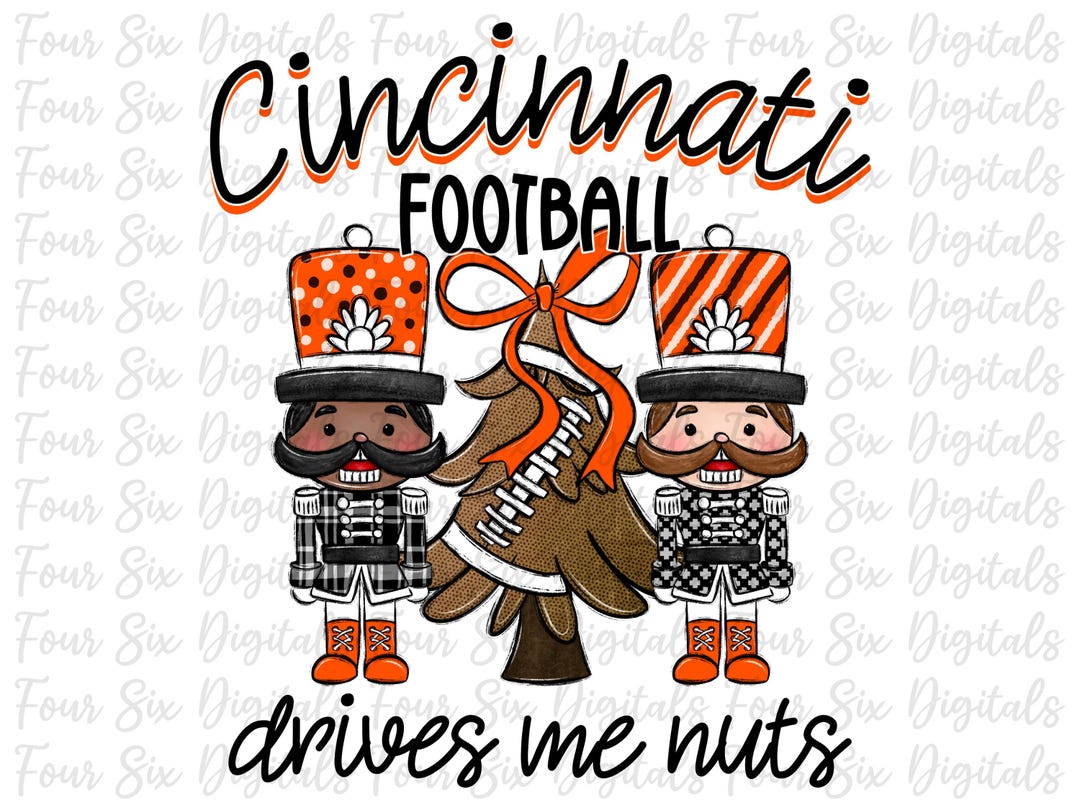 Nutcracker Football Png, Cincinnati Football Drives Me Nuts, Nutcracker ...