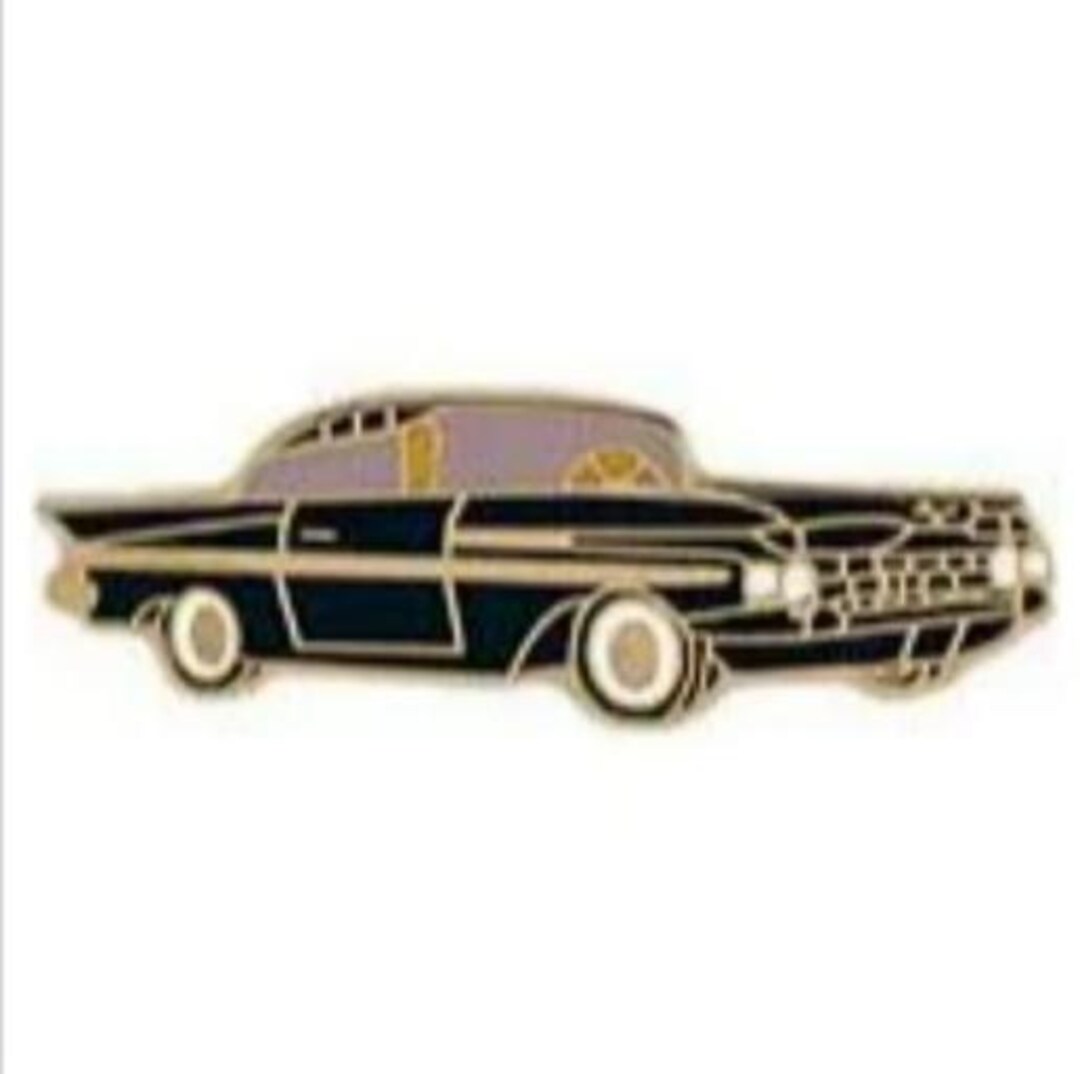 Custom Made Gothic Lapel Pins Modern 1959 Chevrolet Chevy Coupe Wagon ...