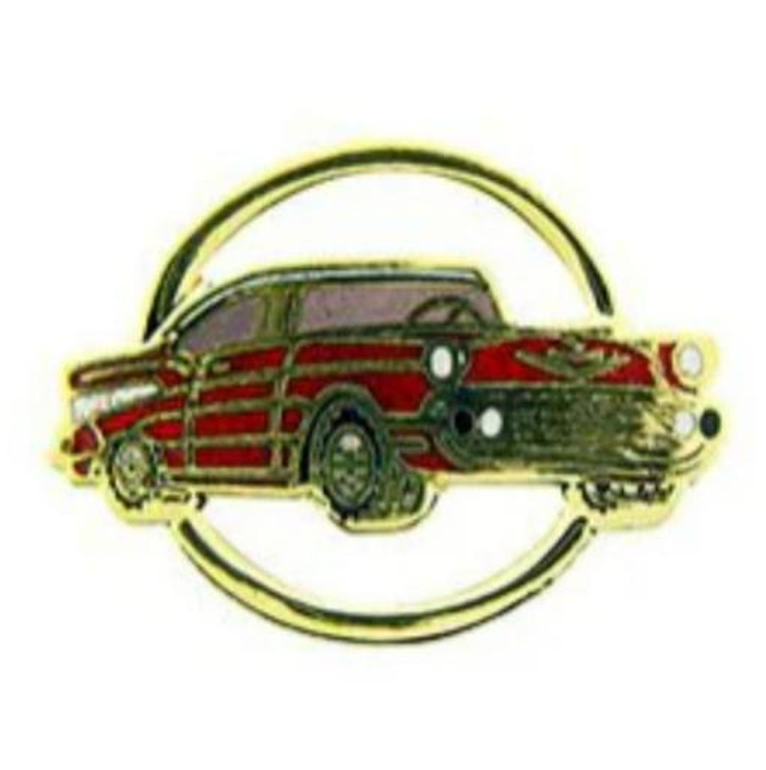 Custom Made Gothic Lapel Pins Modern 1957 Chevrolet Hard Top Coupe ...