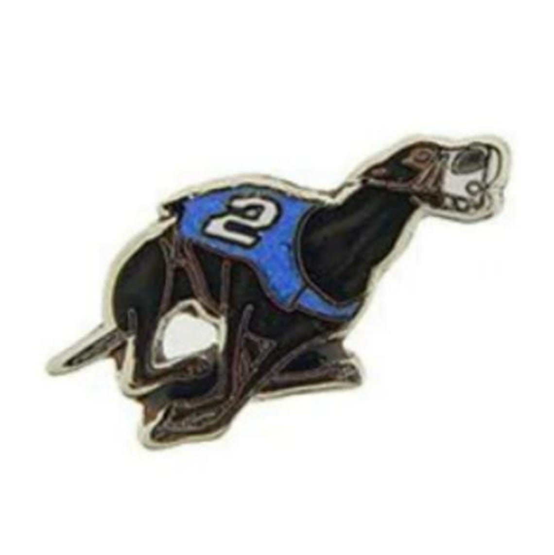 Custom Made Gothic Lapel Pins Bulldog Pet Lover Dog Racing Greyhound No ...