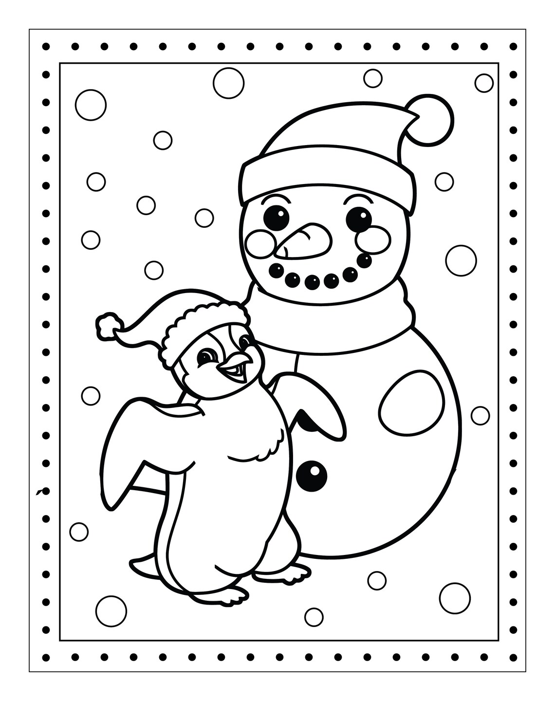Festive Holiday Coloring Magic - Etsy