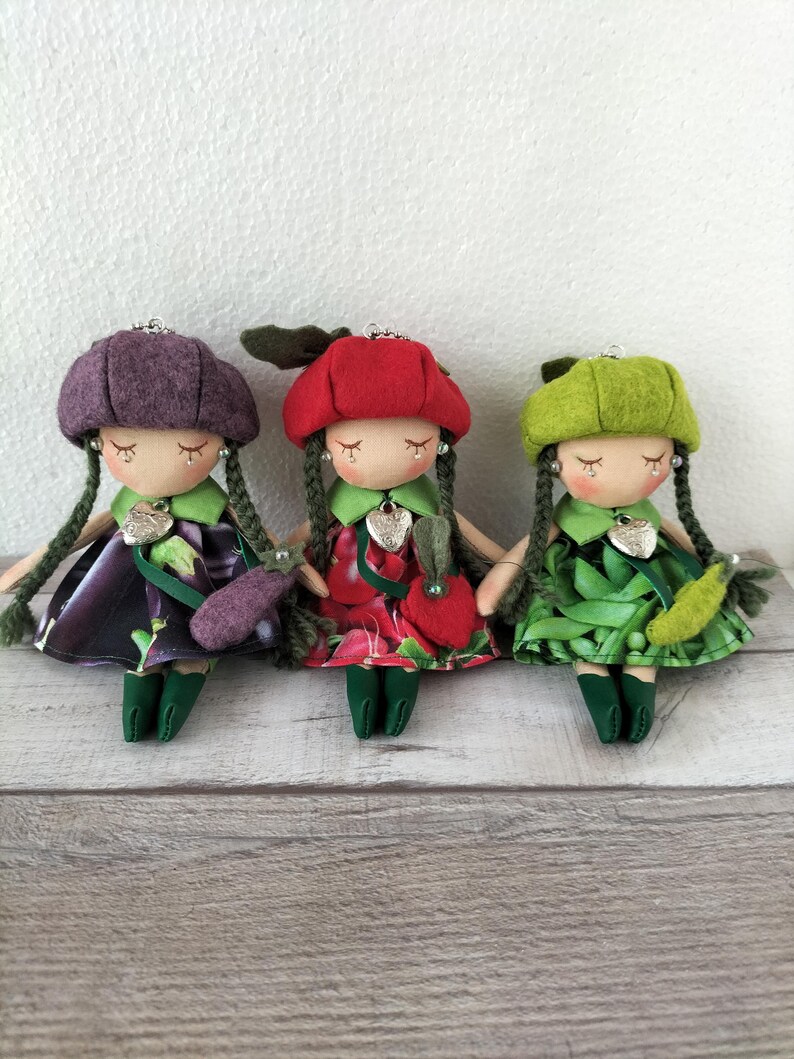 Handmade Charm Vegetable Doll - Etsy