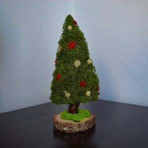 Christmas Tree Made of Preserved Moss Miniature Christmas - Etsy
