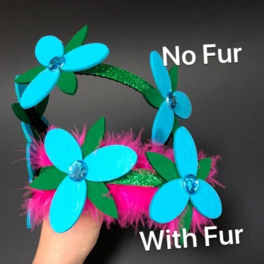 Trolls Headband,poppy Headband,poppy Crown,trolls Crown,trolls Chunky ...