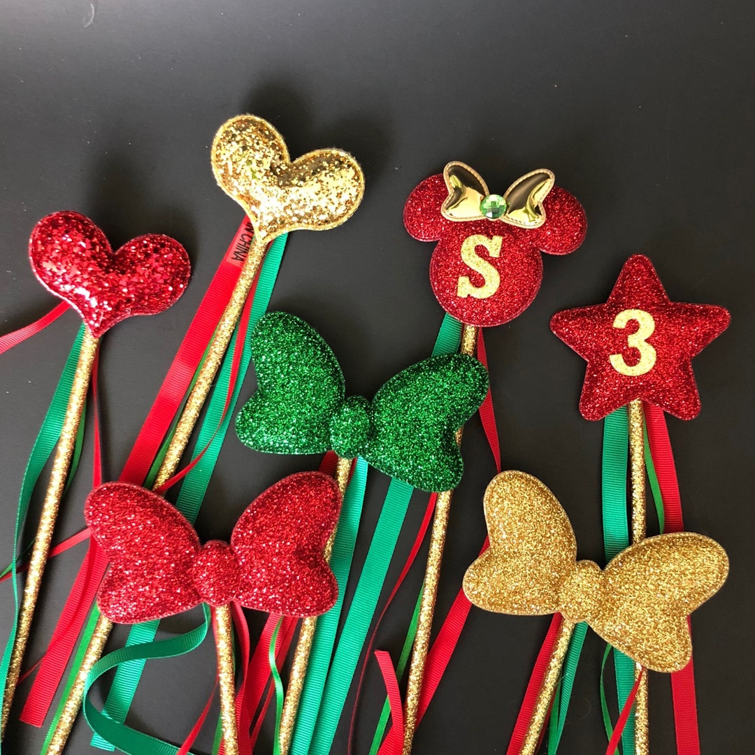Christmas Wand,minnie Mouse Wand,mickey Mouse Wand,birthday Wand,baby ...