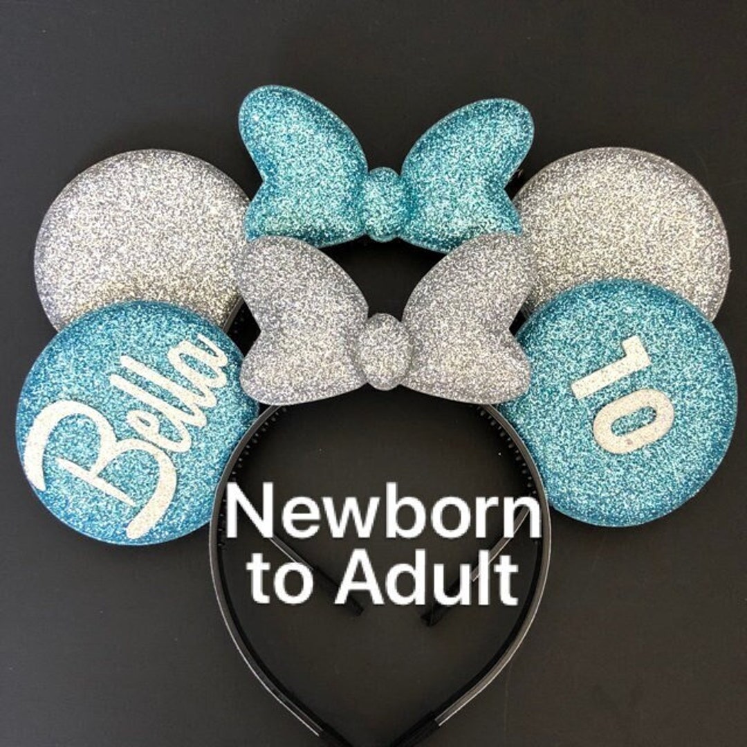 Cinderella Birthday Minnie Ears,elsa Minnie Ears,cinderella Mickey Ears ...