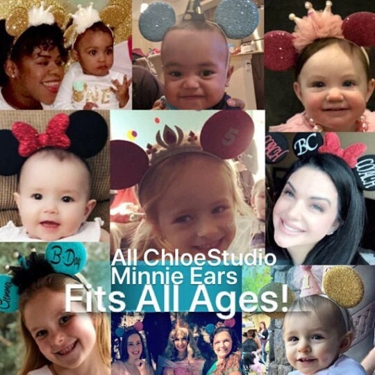 Rapunzel Crown Minnie Ears,personalized Minnie Ears,customized Ears ...