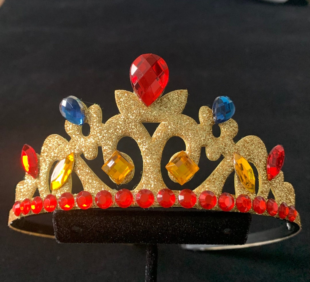 Snow White Crown Set,snow White Headband,snow Whitetiara,baby Elastic ...