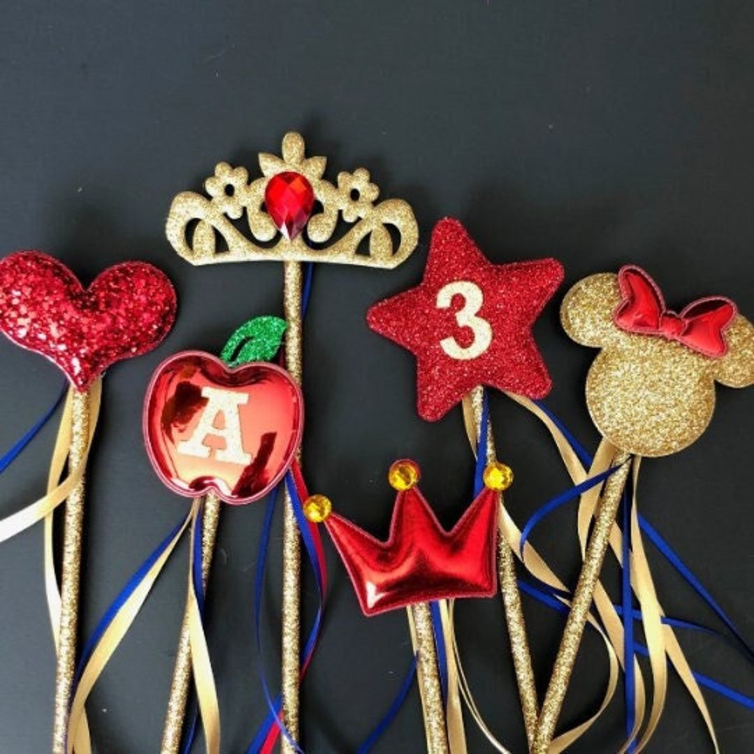 Snow White Wand,snow White Crown,snow White Outfit,birthday Wand,baby ...