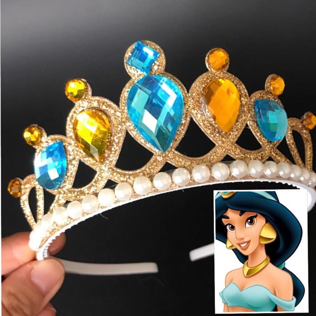 Jasmine Crown,jasmine Elastic Headband,jasmine Headband,aladdin Jasmine ...
