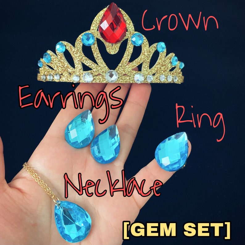 Elena Crown Sets,elena of Avalor Costume,princess Elena Crown,elena ...