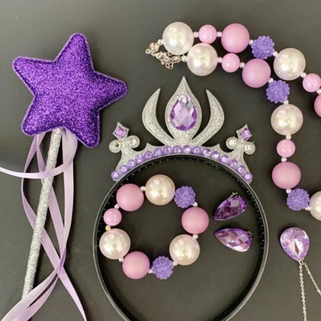 Princess Sofia Crown,sofia the First Necklace,princess Sofia Headband ...