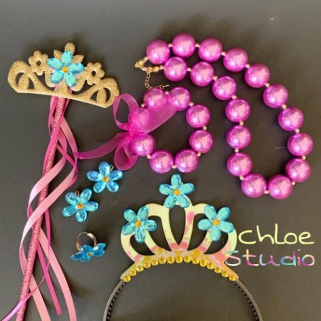 Disney Fancy Nancy Necklace,fancy Nancy Costume,fancy Nancy Tiara,fancy ...