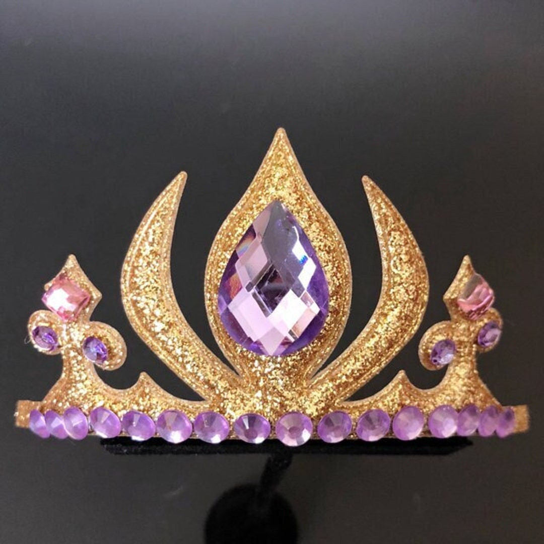 Rapunzel Crown,rapunzel Elastic Headband,tangled Crown,purple Crown ...