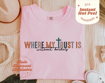 Ready to Press DTF Transfers He is Risen Matthew 28:6 Iron on Transfers ...