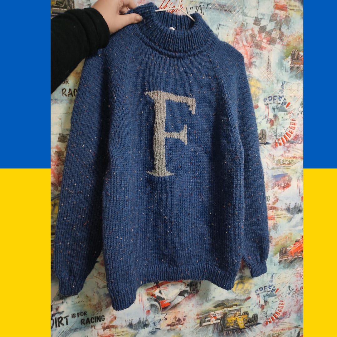 Personalized Christmas Weasley Sweater – Cozy Wool Knit for a Magical ...