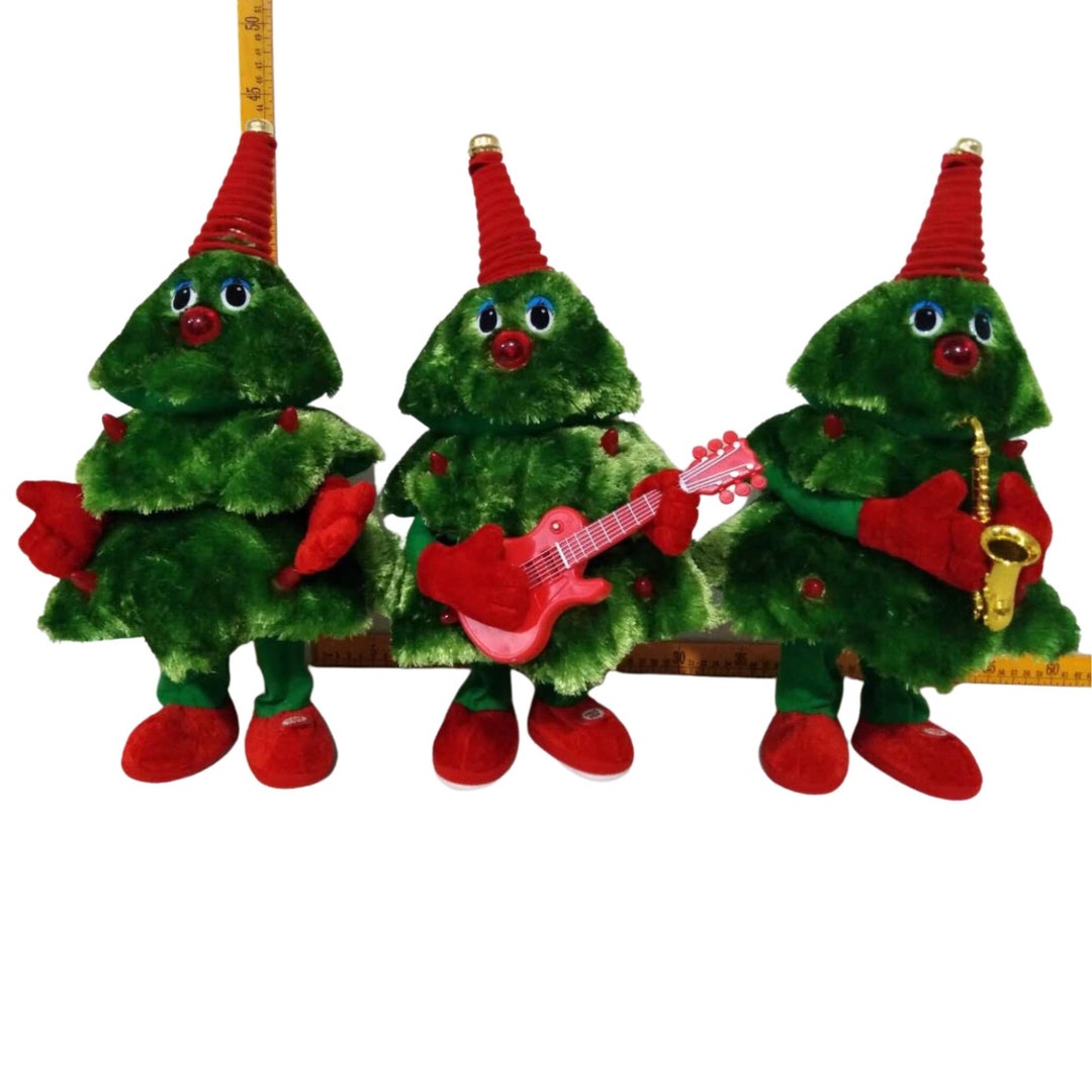 Dancing Christmas Tree Doll Electric Plush Music Shake Sing Song ...