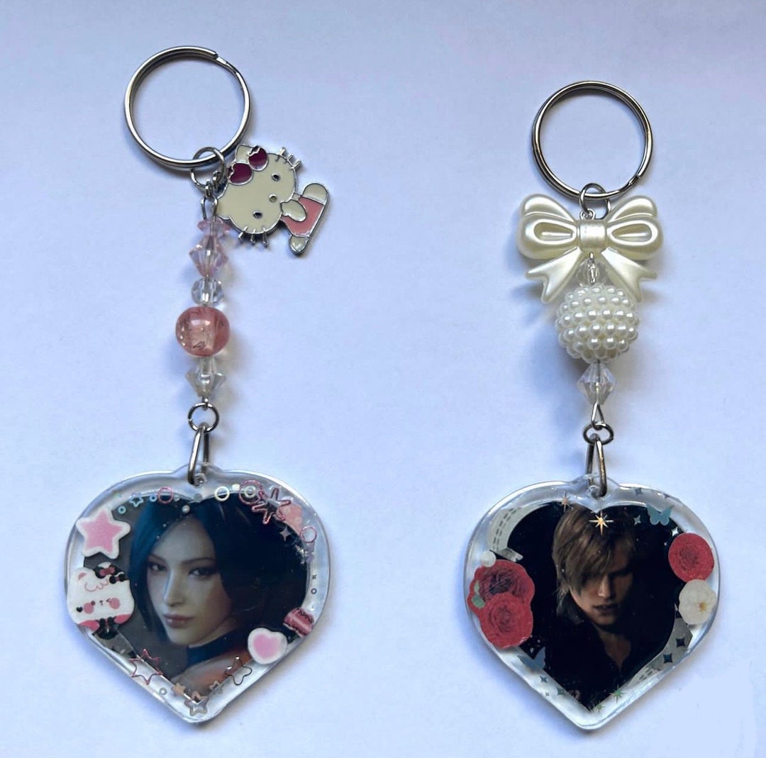 Resident Evil Character Keychains - Etsy
