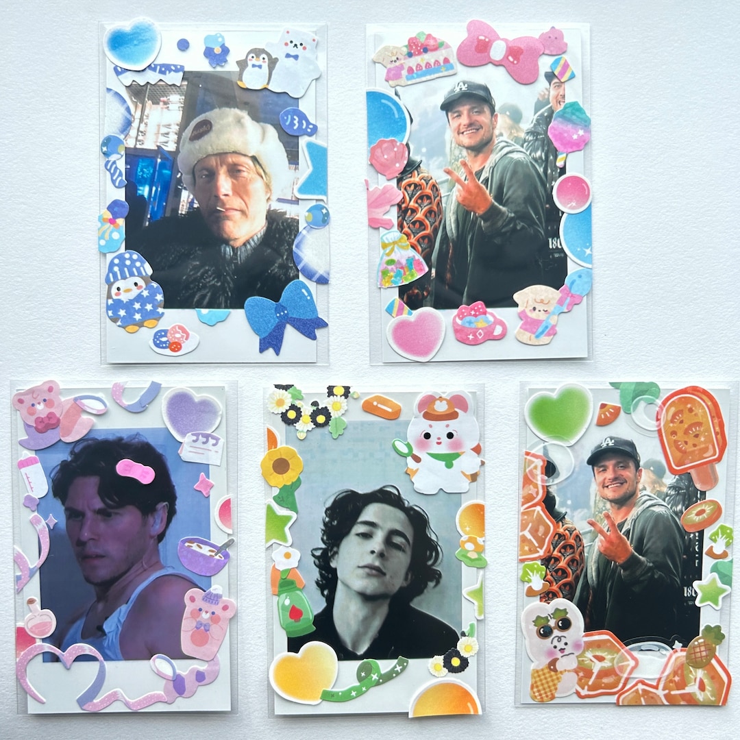 Celebrity Photocards - Etsy