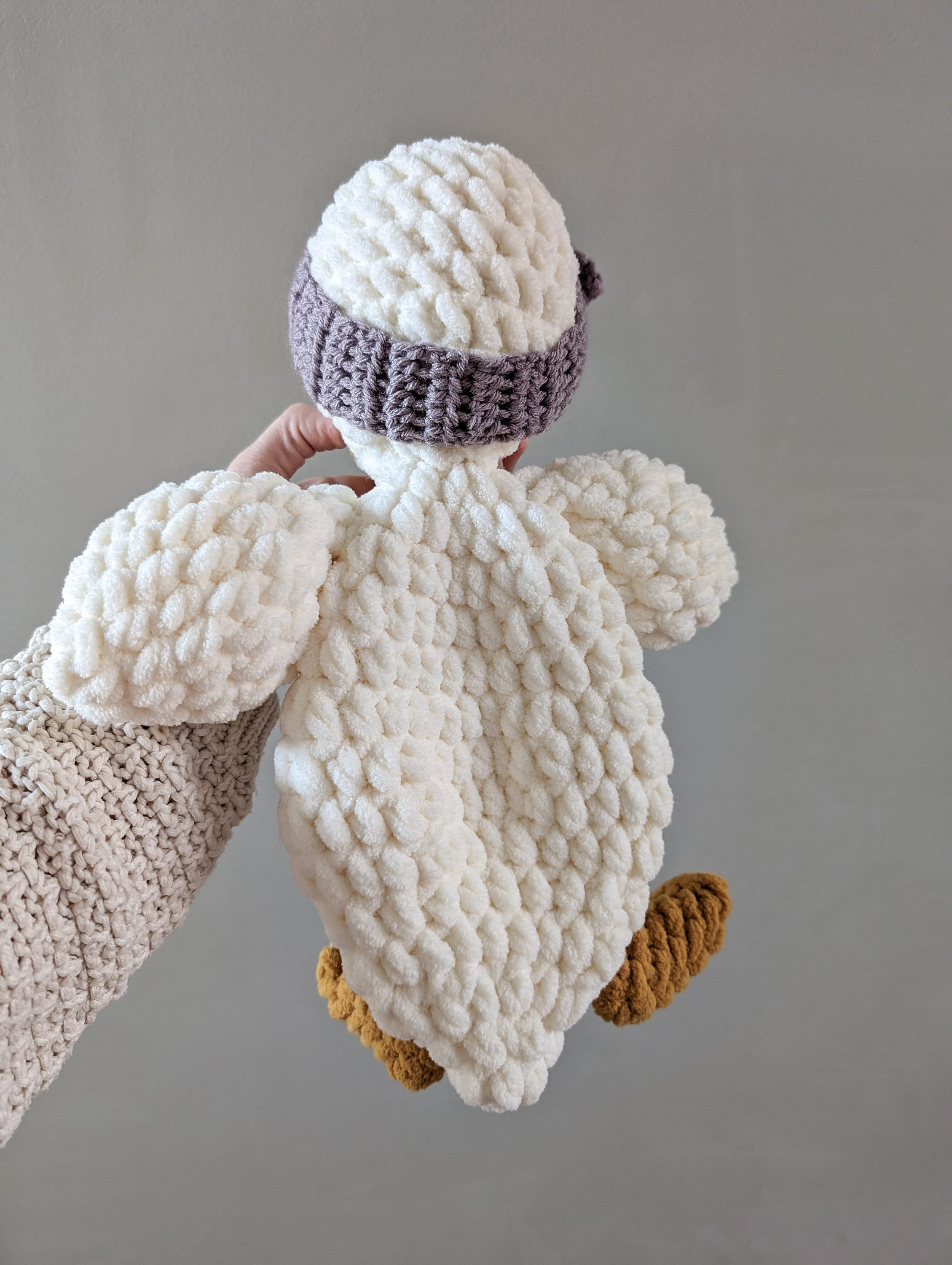 Custom Handmade Duck Stuffed Animal Plush Crochet Duck Della Duck ...