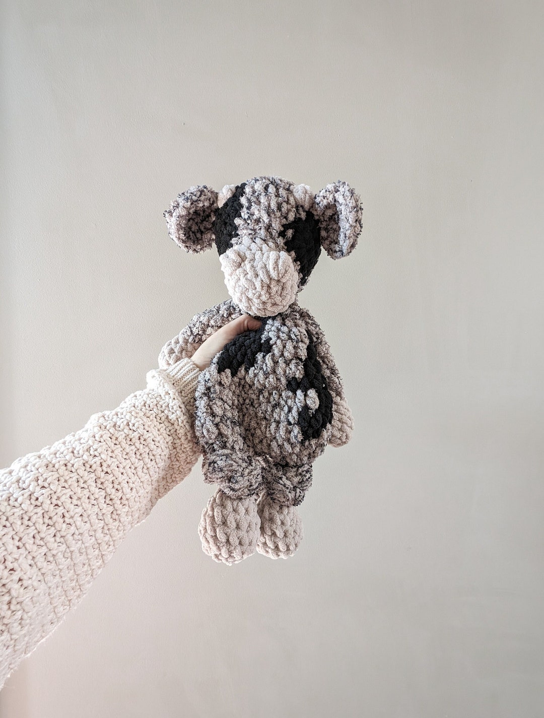 Handmade Cow Stuffed Animal | Plush Crochet Cow | Cow Stuffie ...