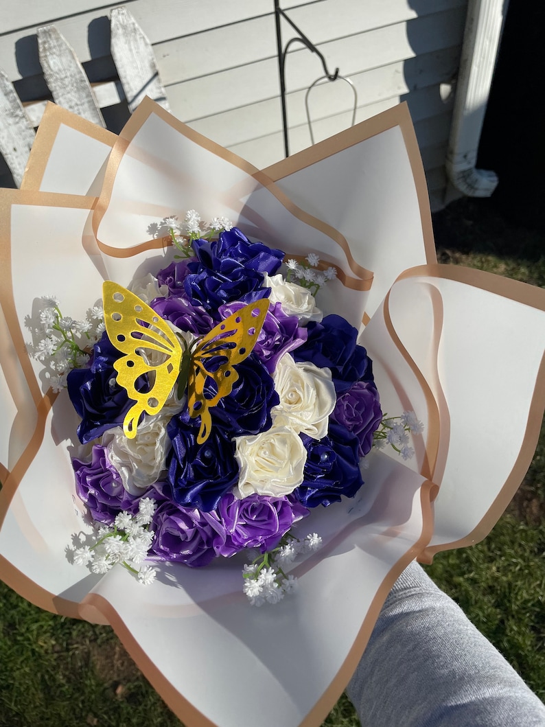 25 Eternal Rose Bouquet - Etsy