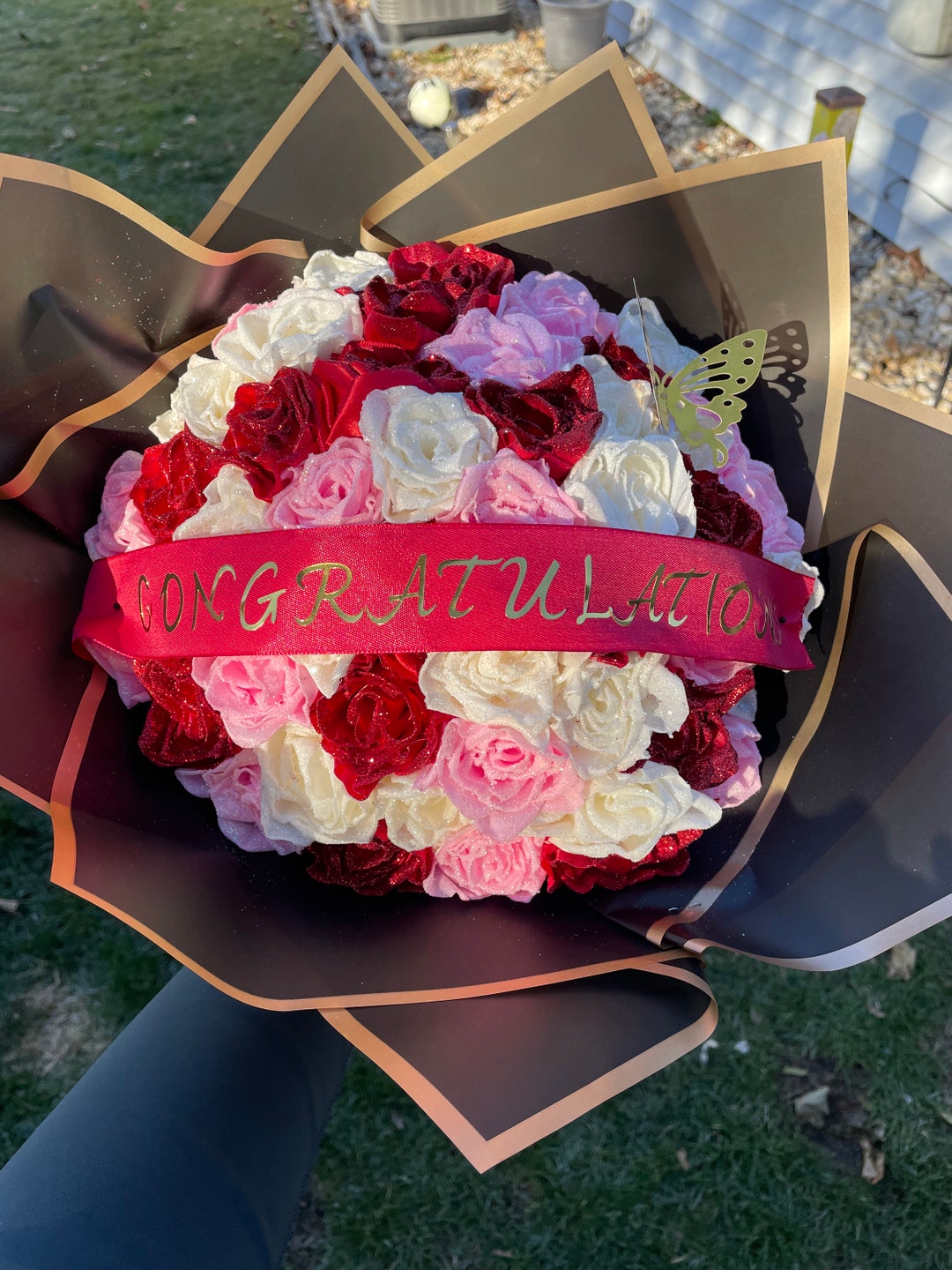 50 Eternal Rose Bouquet - Etsy