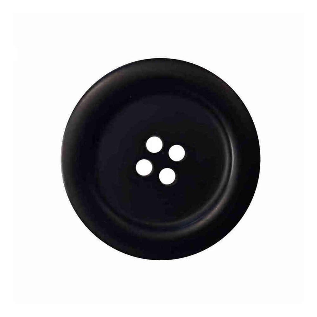 Satin Black Slim 4 Hole Rim Buttons Sizes 25.5mm 32mm and 32mm - Etsy
