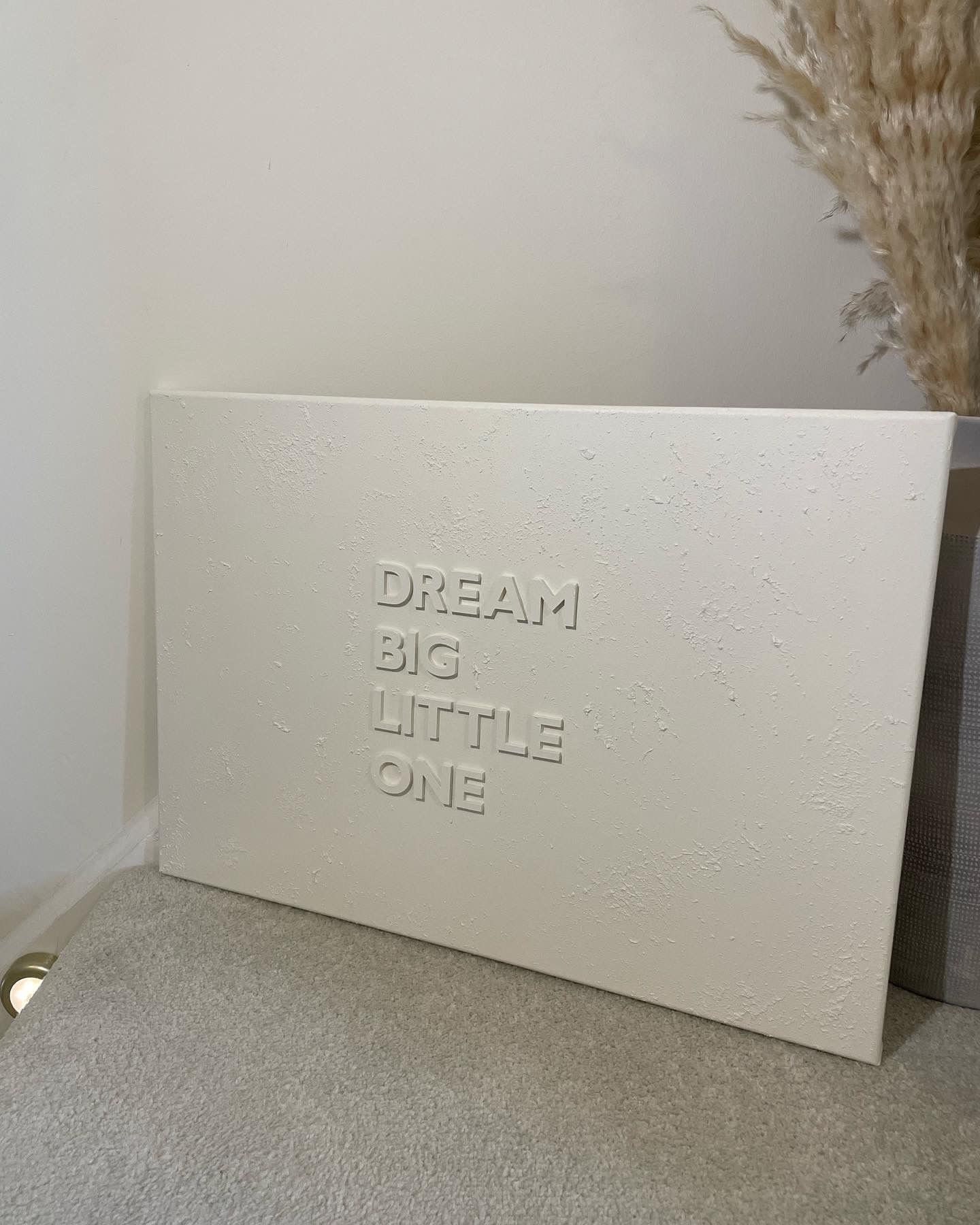 A2 3D Textured Nursery Canvas Baby Shower Gift - Etsy UK