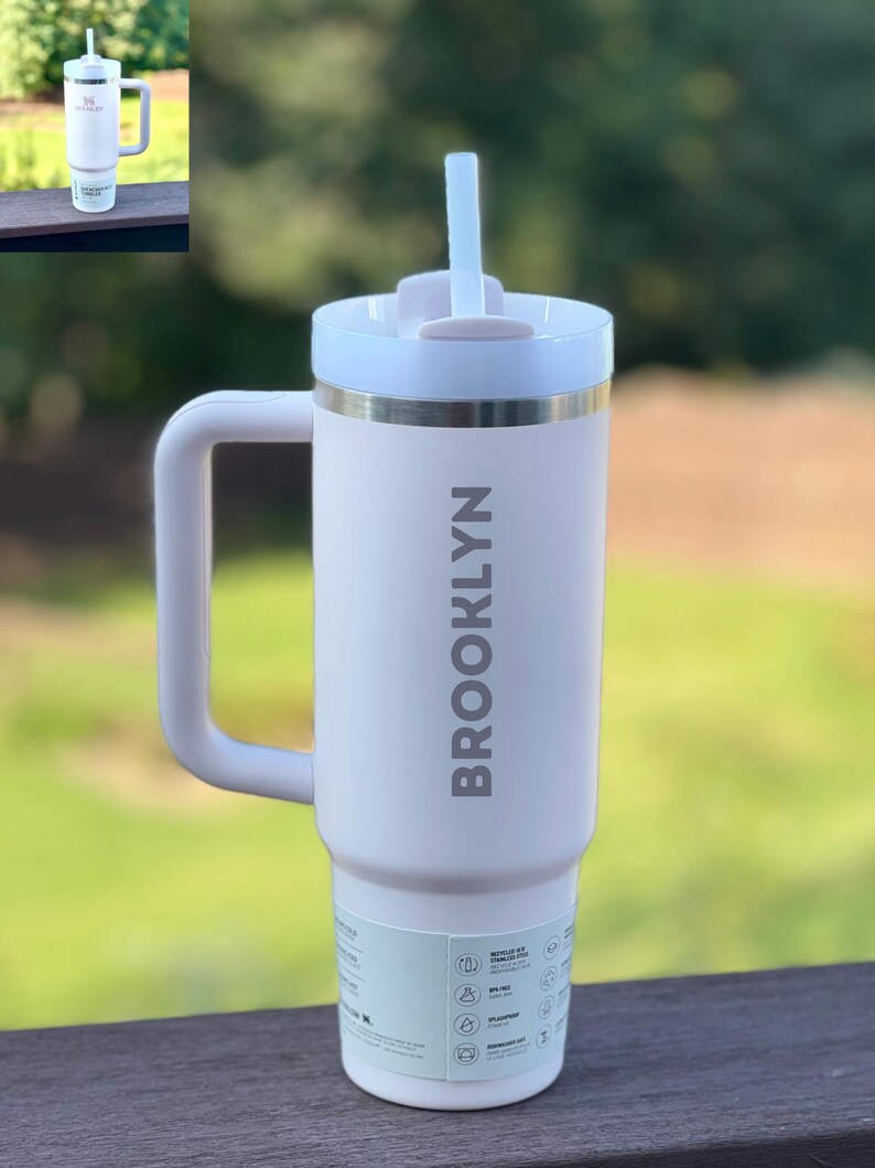 Personalized Engraved Stanley Quencher: Laser Engraved With Name or ...