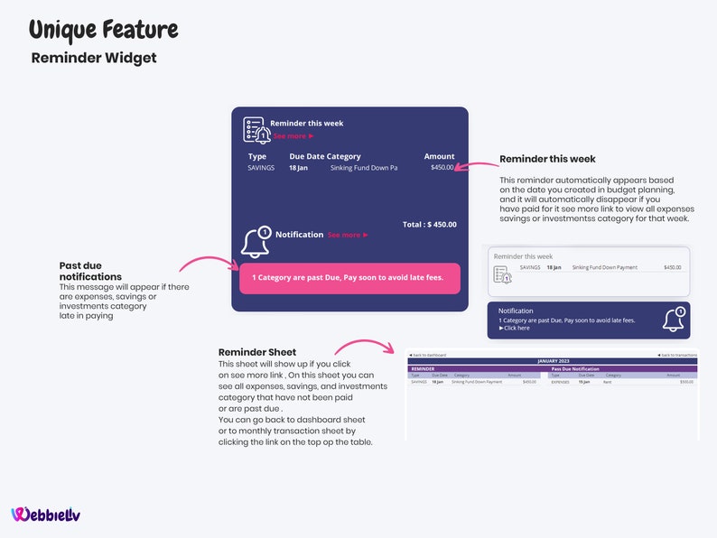 70/20/10 Budget Planner: Annual & Monthly Excel Template - Etsy