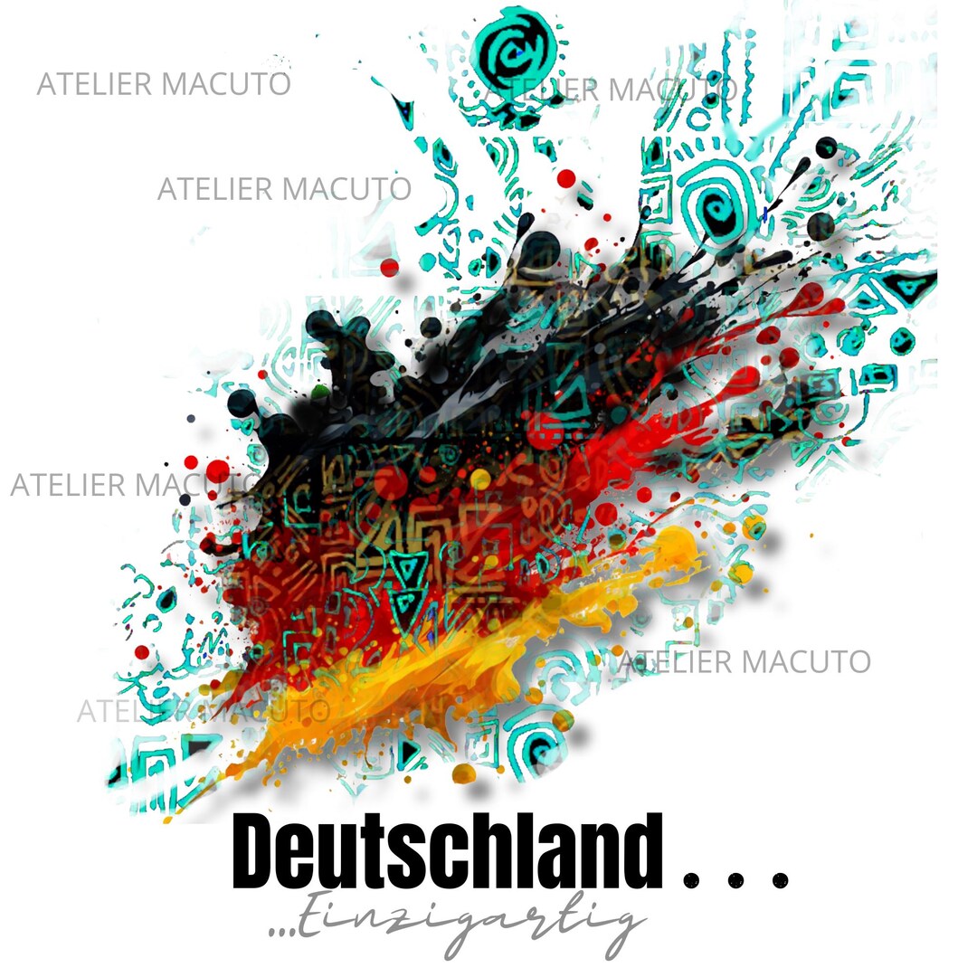 Germany Original Png Figital File ,german Svg, Germany Designs, Germant ...