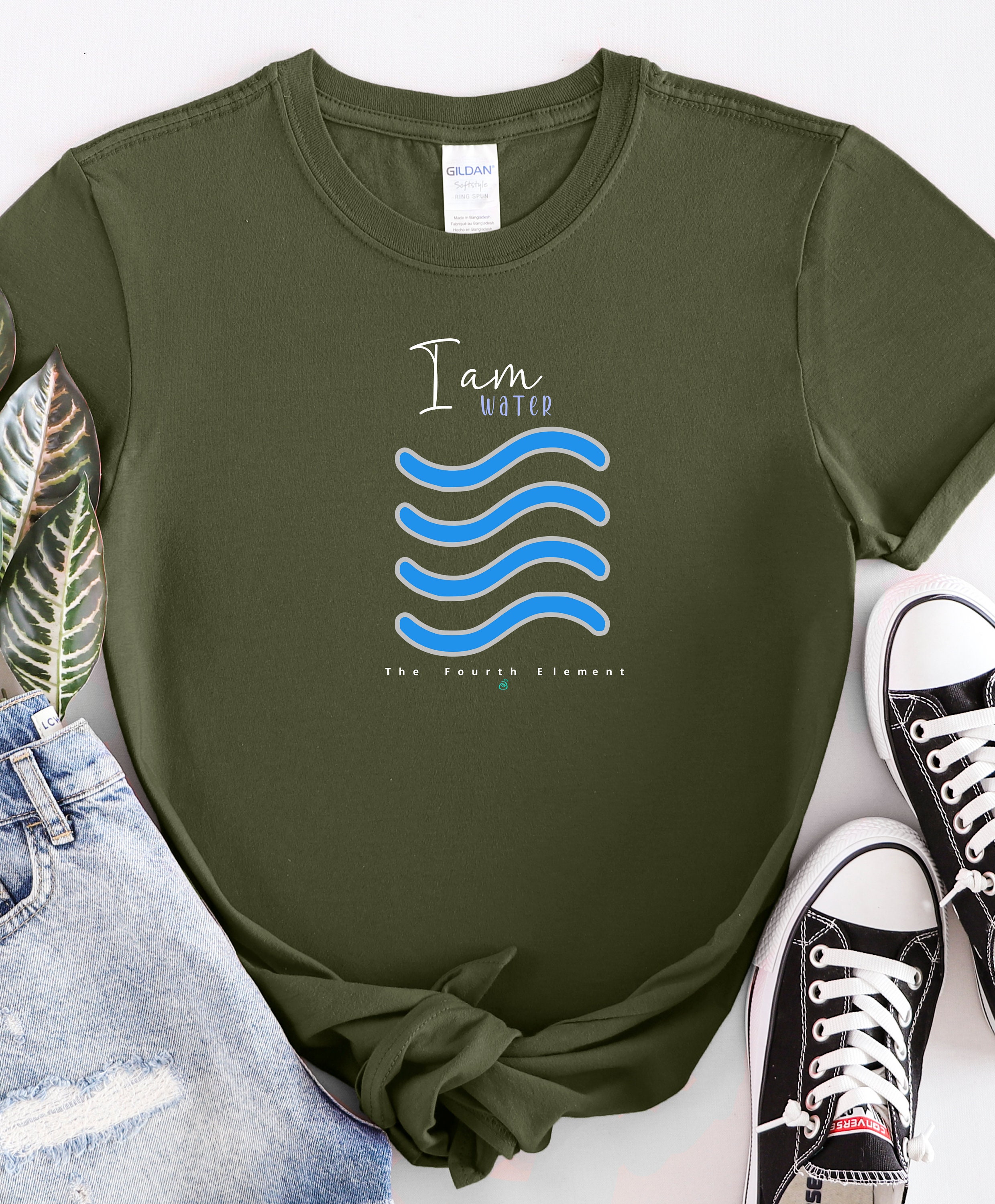 The Four Elements in a Unisex Softstyle T-shirt, Elements Tshirt ...