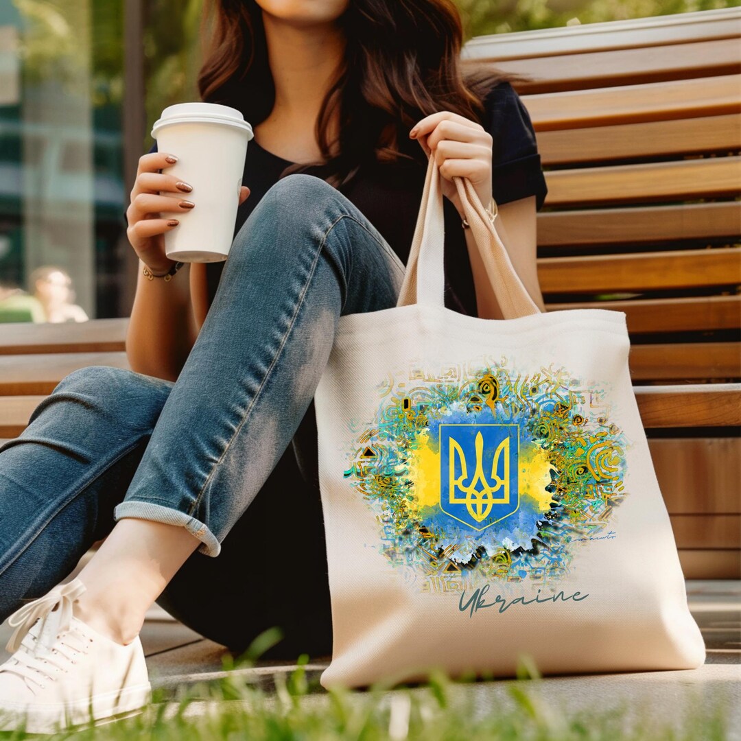 UKRAINE Original Flags Desings on Totes, UKRAINE Original Totes ...