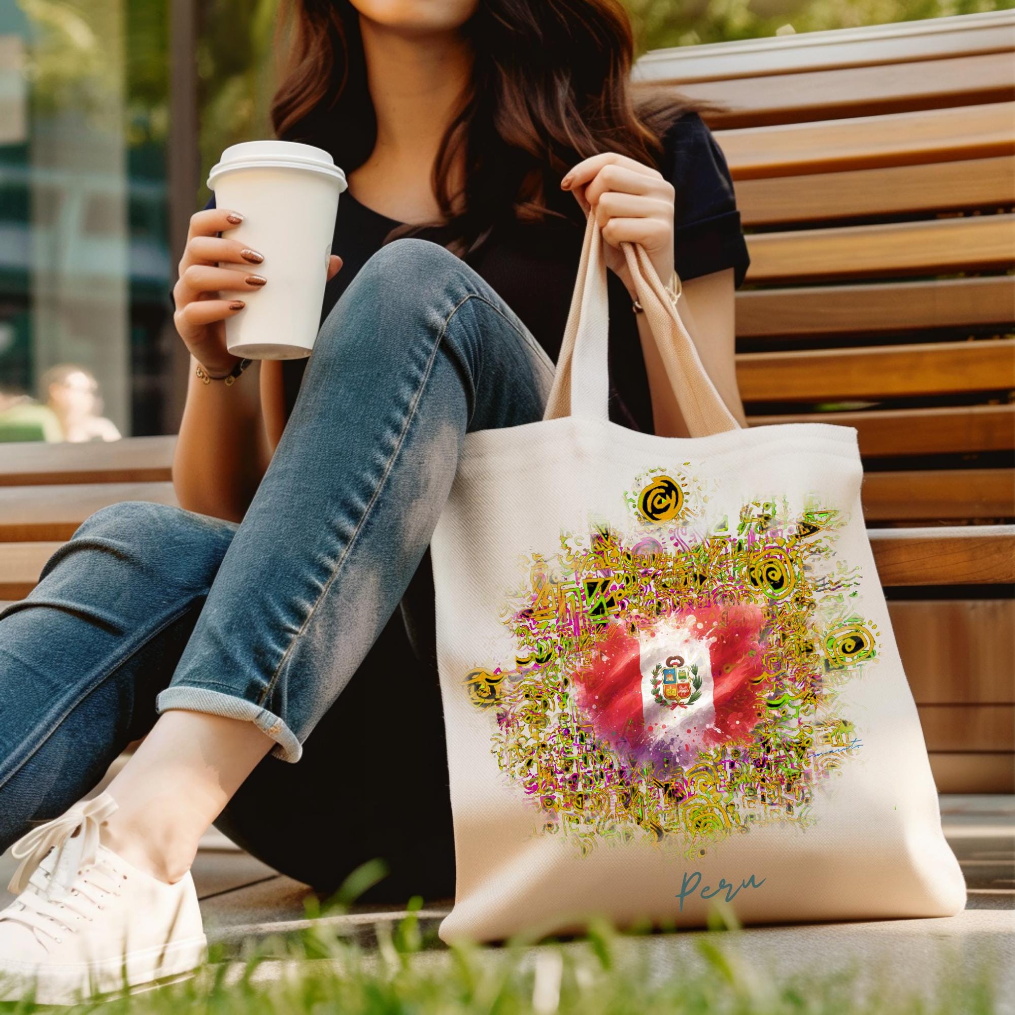 PERUVIAN Original Totes Designs, PERUVIAN Gifts Totes, PERUVIAN Svg ...