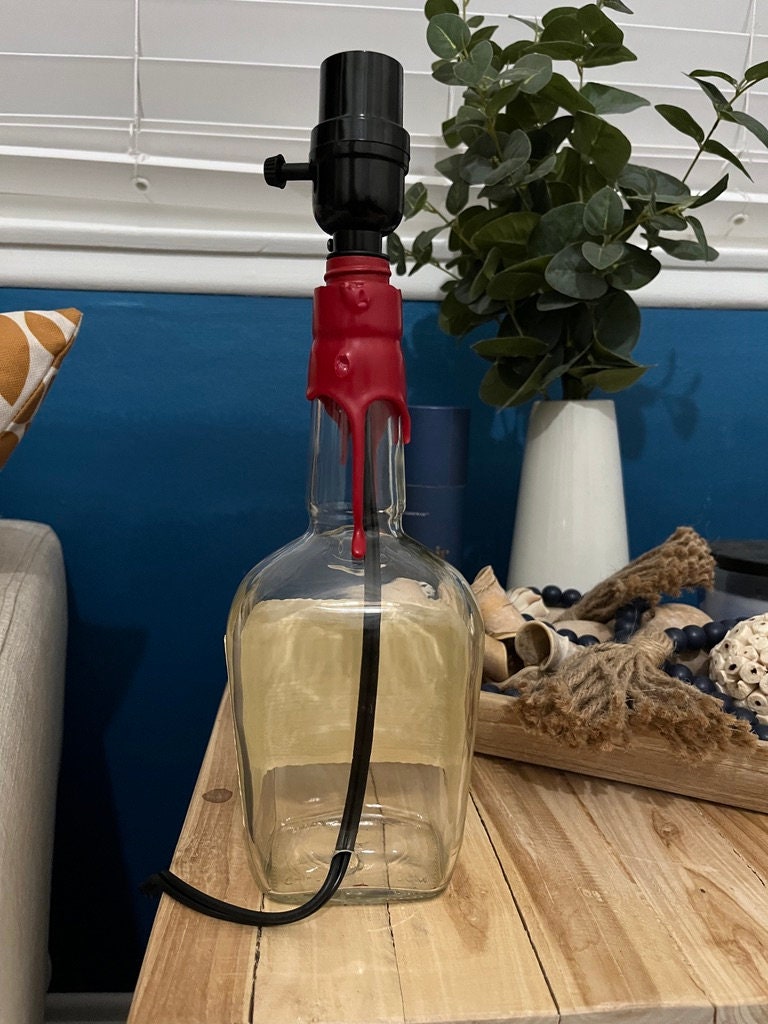 Maker's Mark Bottle Lamp - Etsy
