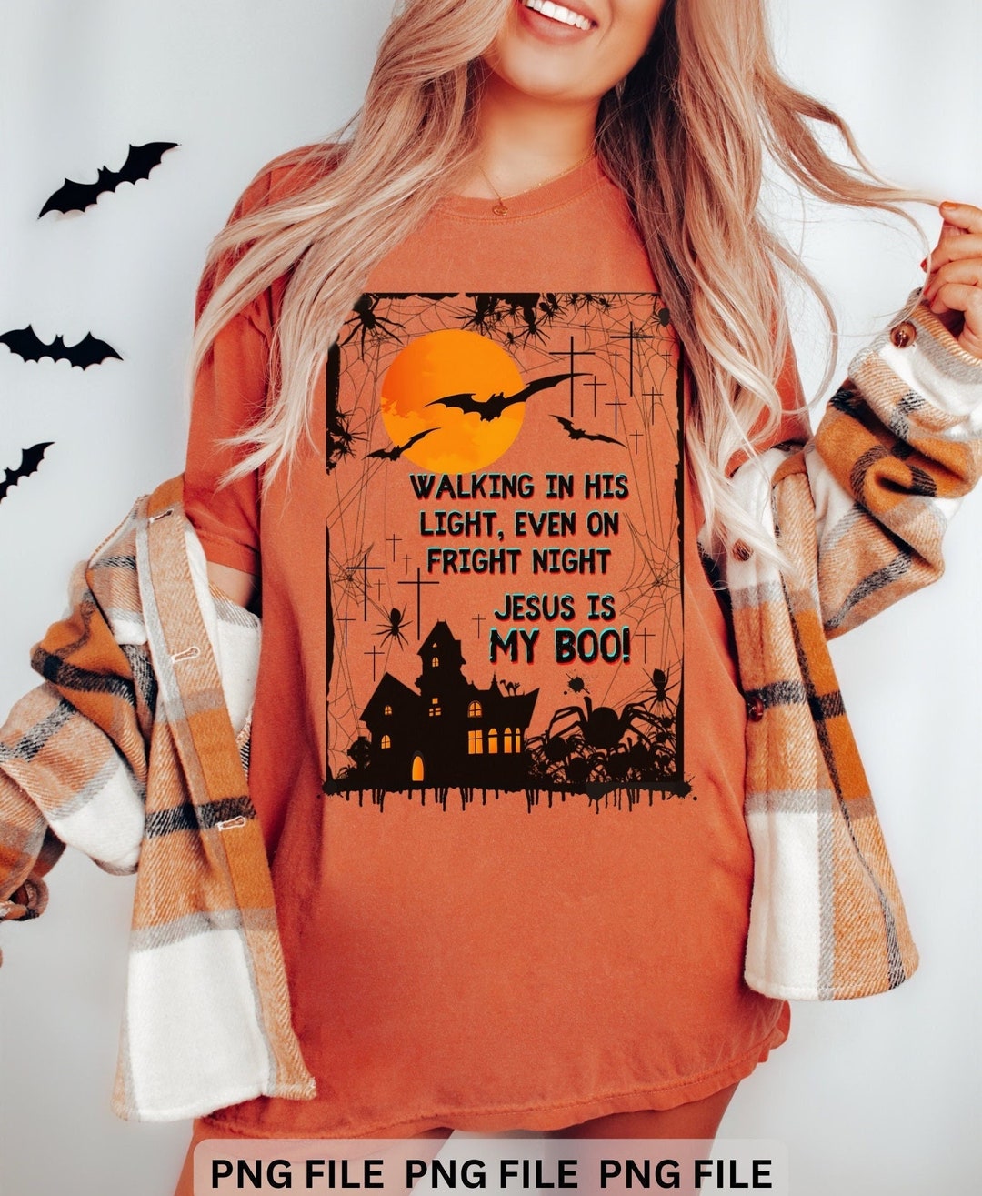 Halloween Christian Haunted House PNG, Jesus is My Boo (digital ...