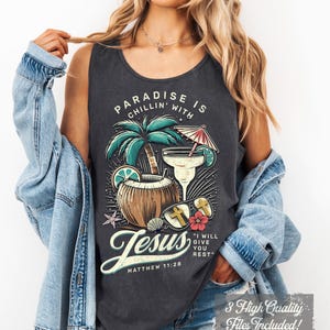 Chillin' With Jesus PNG: Retro Christian Sublimation Design (digital ...