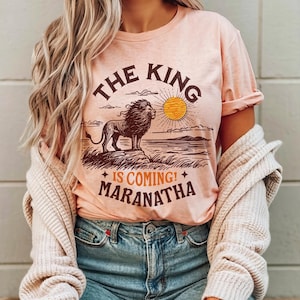Maranatha Lion of Judah PNG: Christian T-shirt Design (digital Download ...