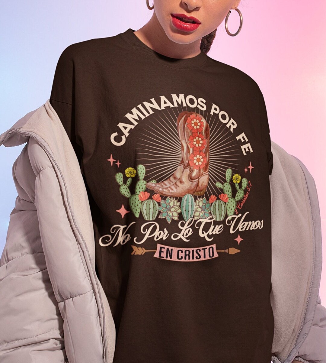 Christian T-shirts in Spanish Bible Verse Shirt Latin Mom Gift - Etsy