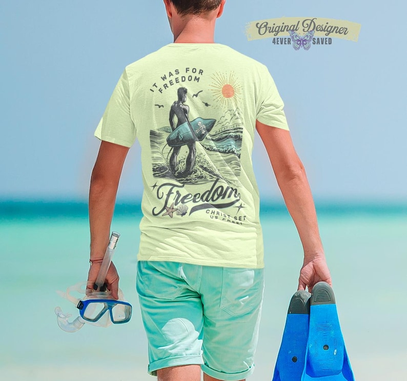Christian Surfer PNG: Freedom Scripture Art (digital Download) - Etsy